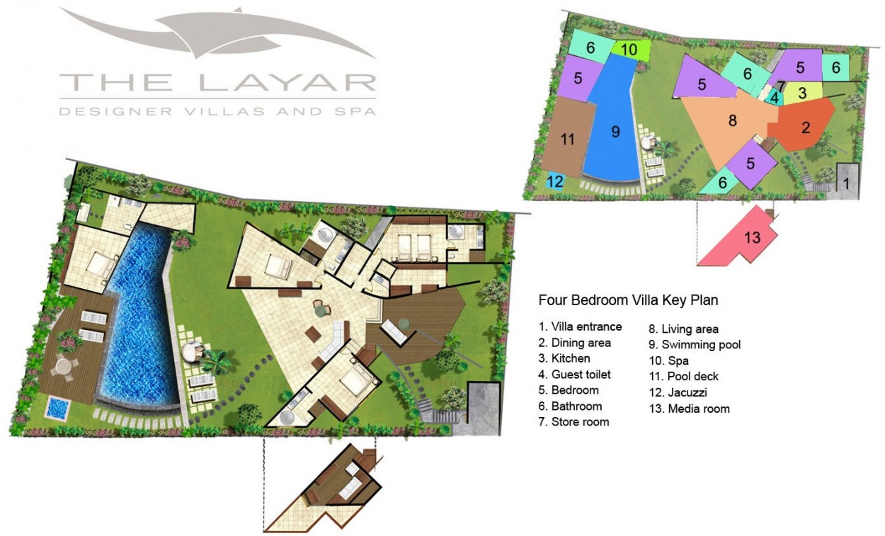 Rent Villa The Layar - 4 bdr in Seminyak From Bali Luxury Villas!