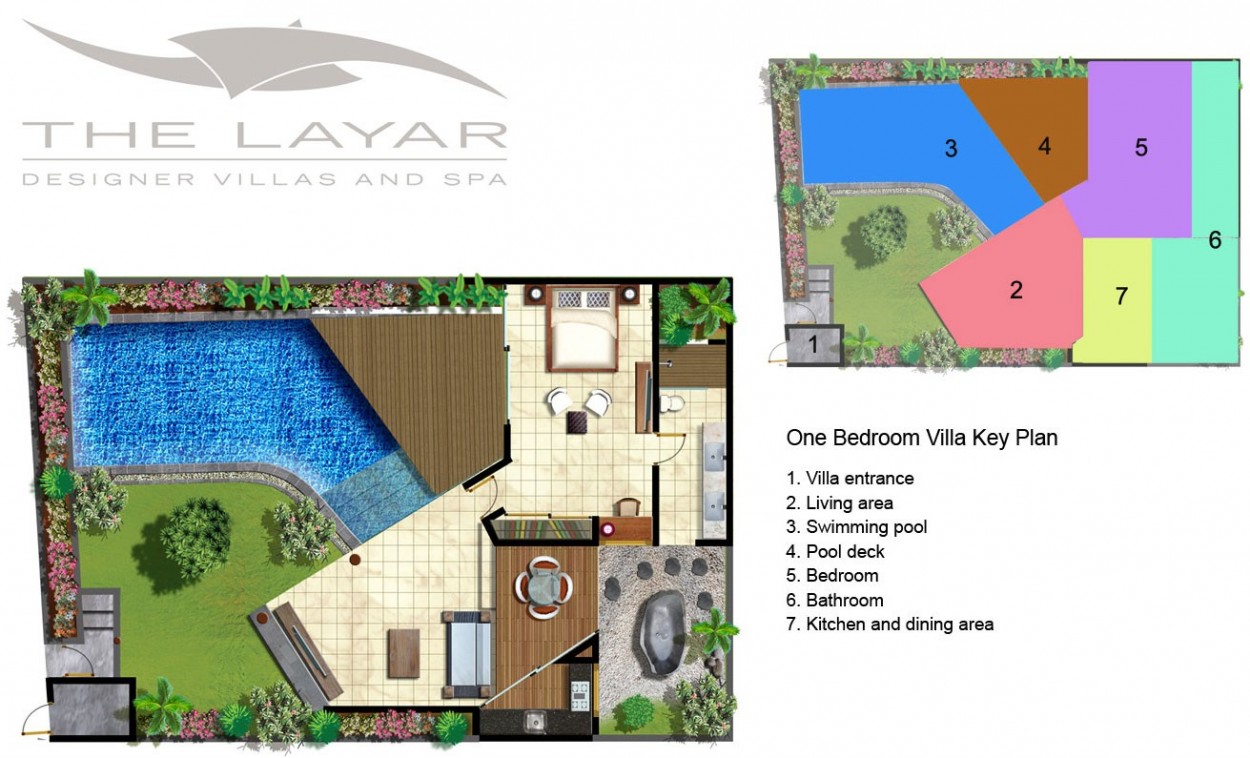 Villa The Layar - 1 bdr Seminyak - Luxury Villa Rental | Chef & Staff